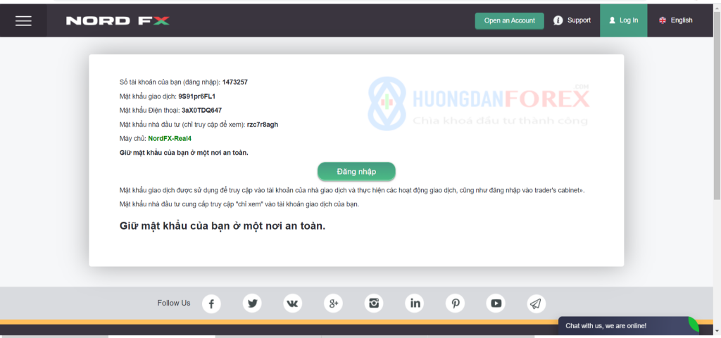 Hướng Dẫn Mở Tài Khoản Trên Sàn Nord Fx Cho Người Mới | Hướng Dẫn Forex